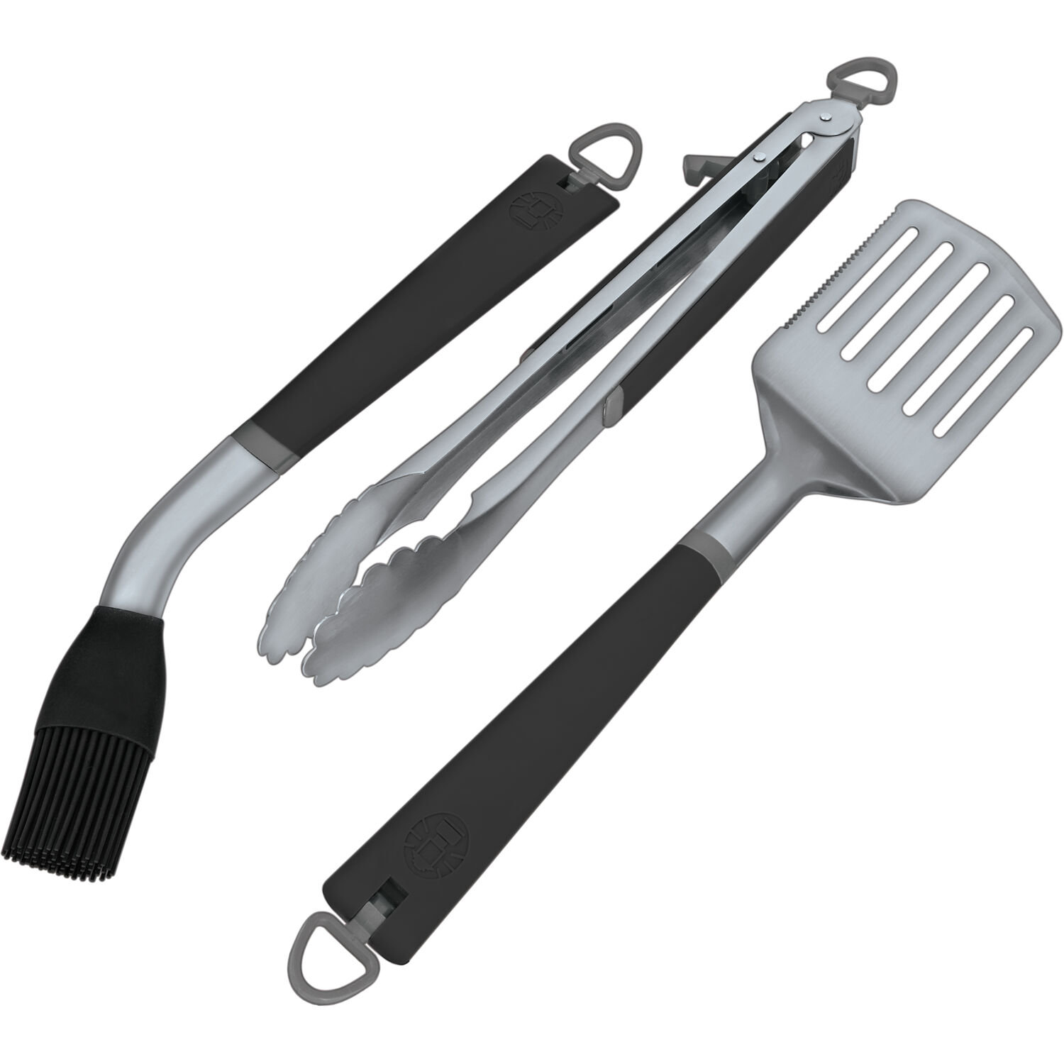 Coleman Revolution 3-Piece BBQ Grill Tool Kit, Stainless Steel Grilling ...