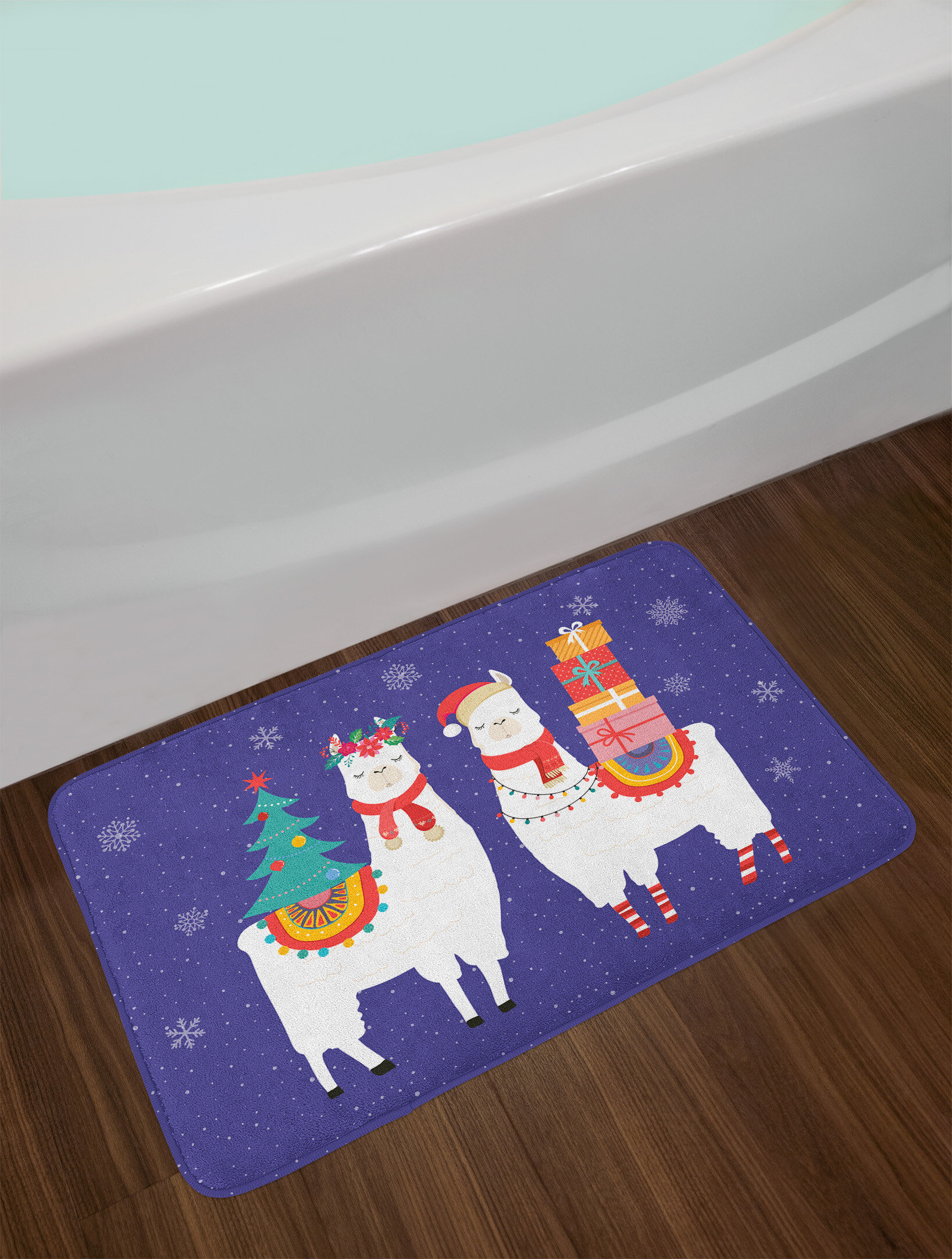 The Holiday Aisle® Jurenal Bath Mat | Wayfair