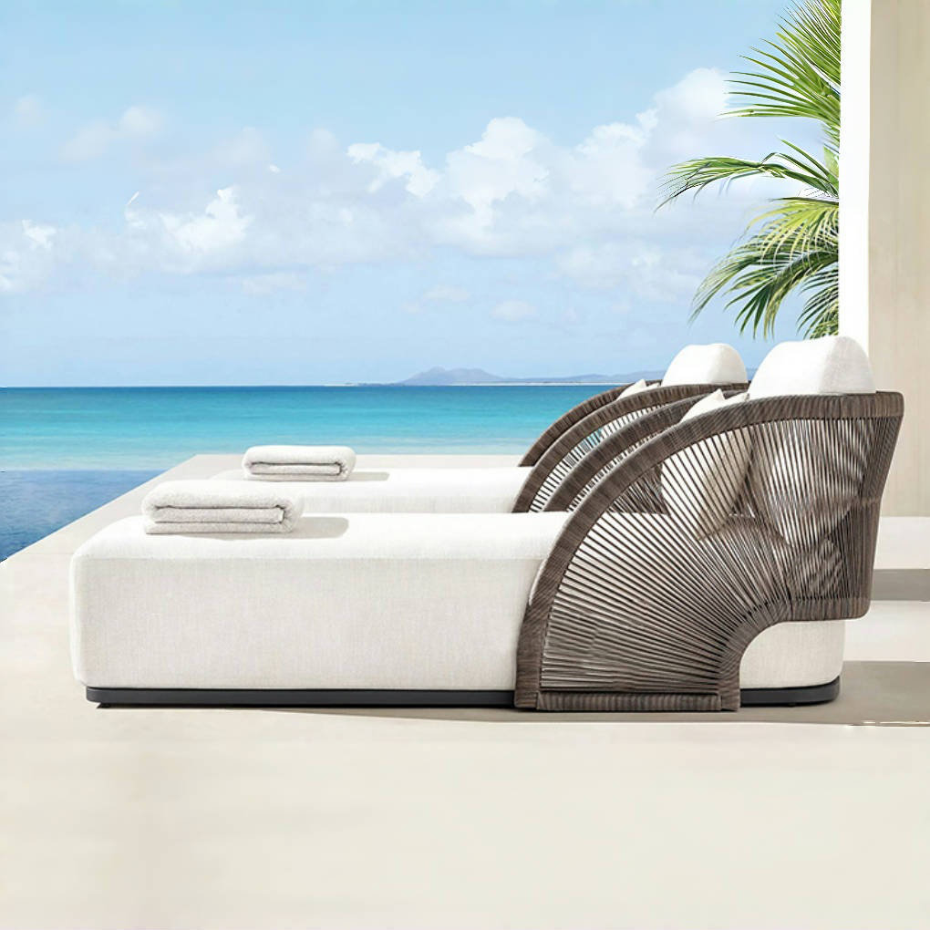 Wildon Home® Najmah 64.96'' Wide Outdoor Rectangular Patio Daybed with ...