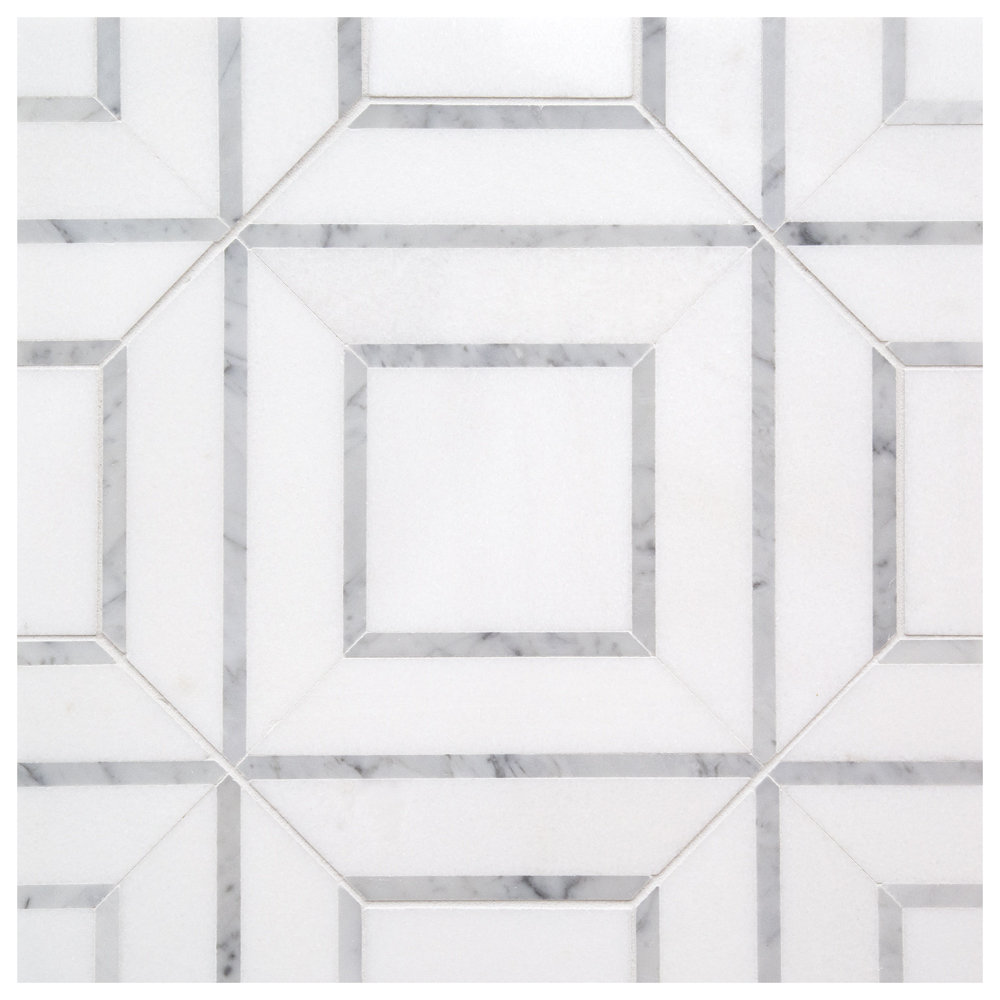 KDC Tile and Marble Random Sized Natural Stone Novelty Mosaic Wall ...