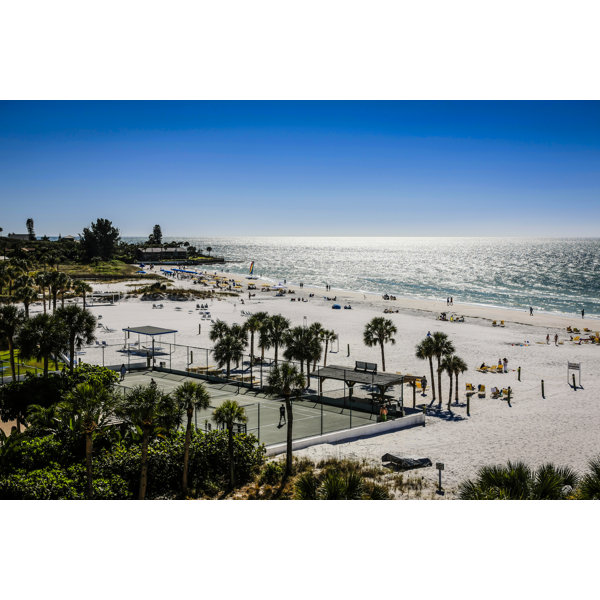 Highland Dunes Siesta Key Beach by Csfotoimages - Wrapped Canvas ...