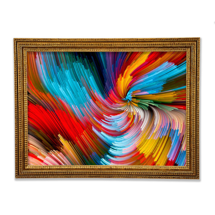 Ivy Bronx Threads Of Time Framed Print | Wayfair.co.uk