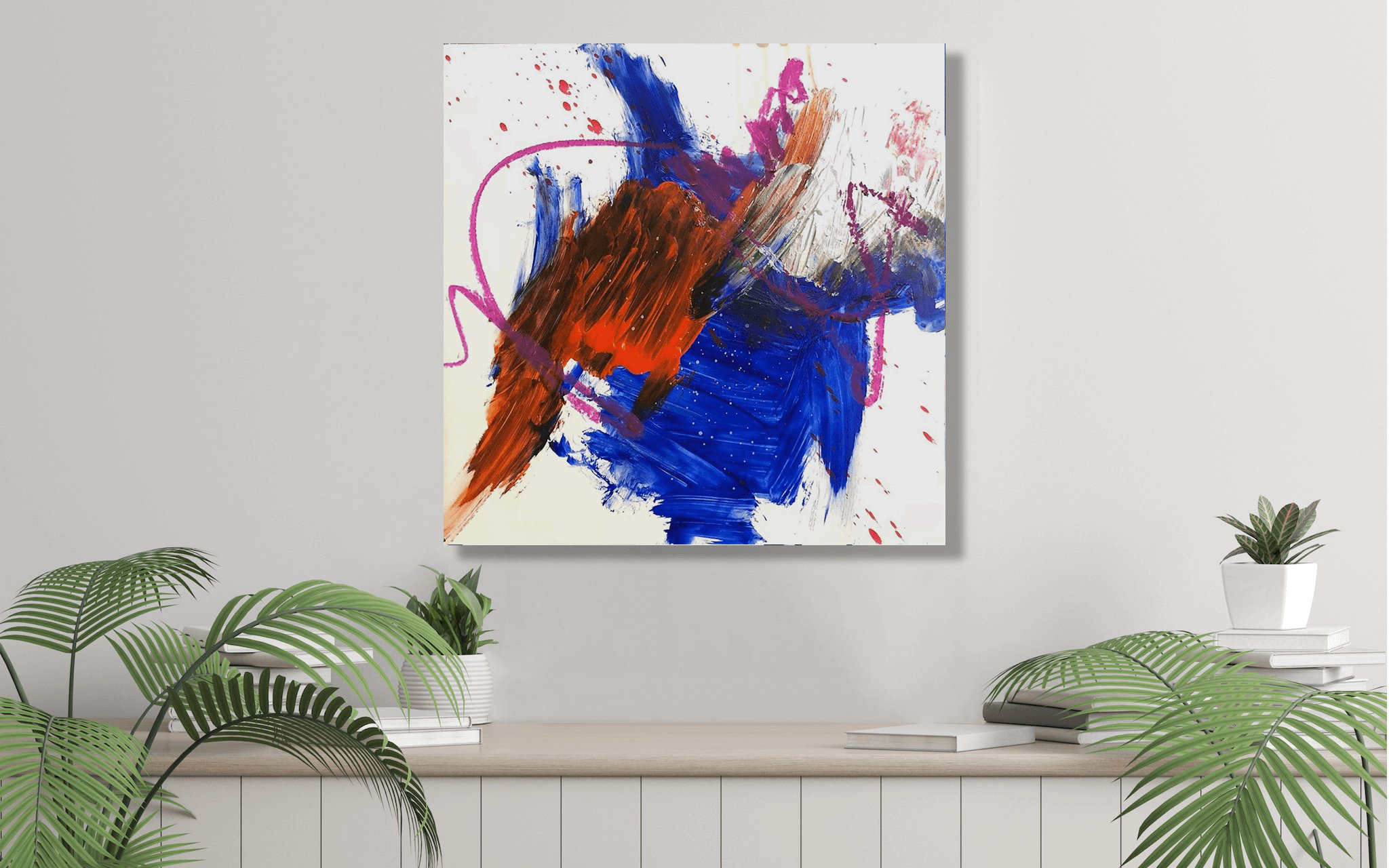 Orren Ellis Aventurine - Artist Enhanced Canvas Print | Wayfair