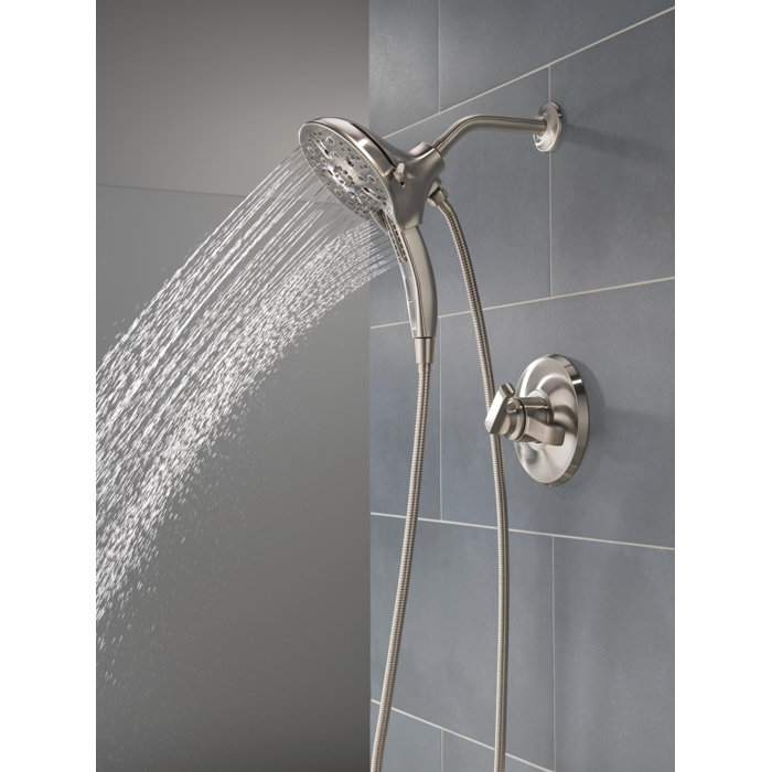 Delta Tetra 17 Series Dual-Function Shower Faucet Trim, In2ition Shower ...