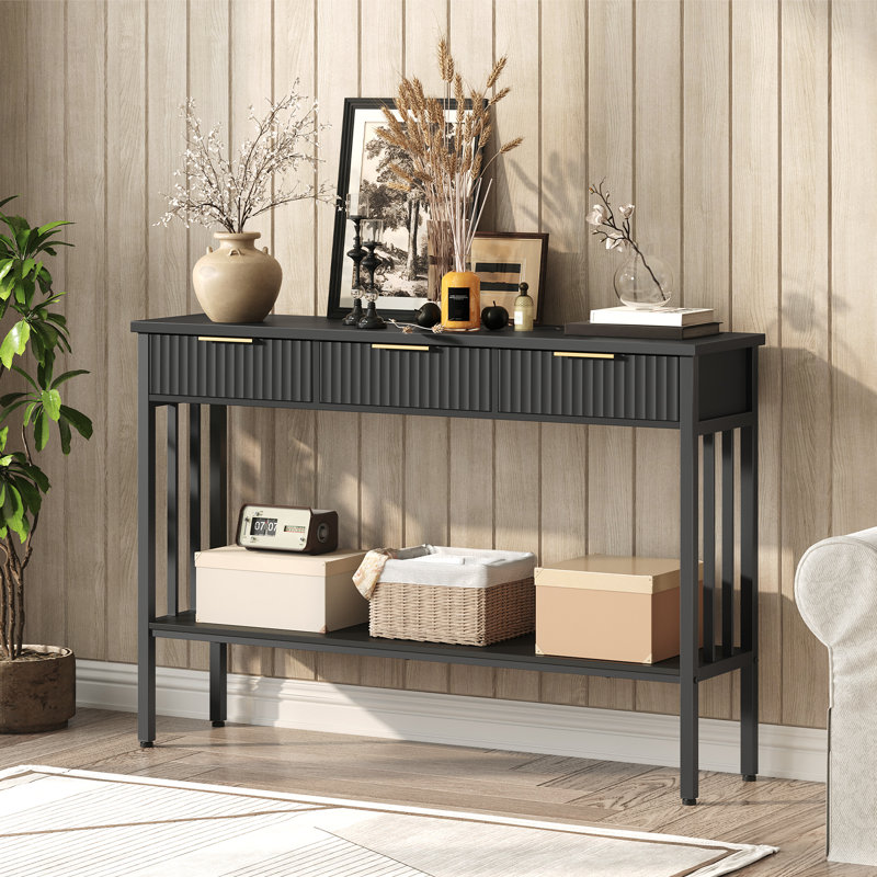 17 Stories 47.2" Console Table with Storage - Wayfair Canada