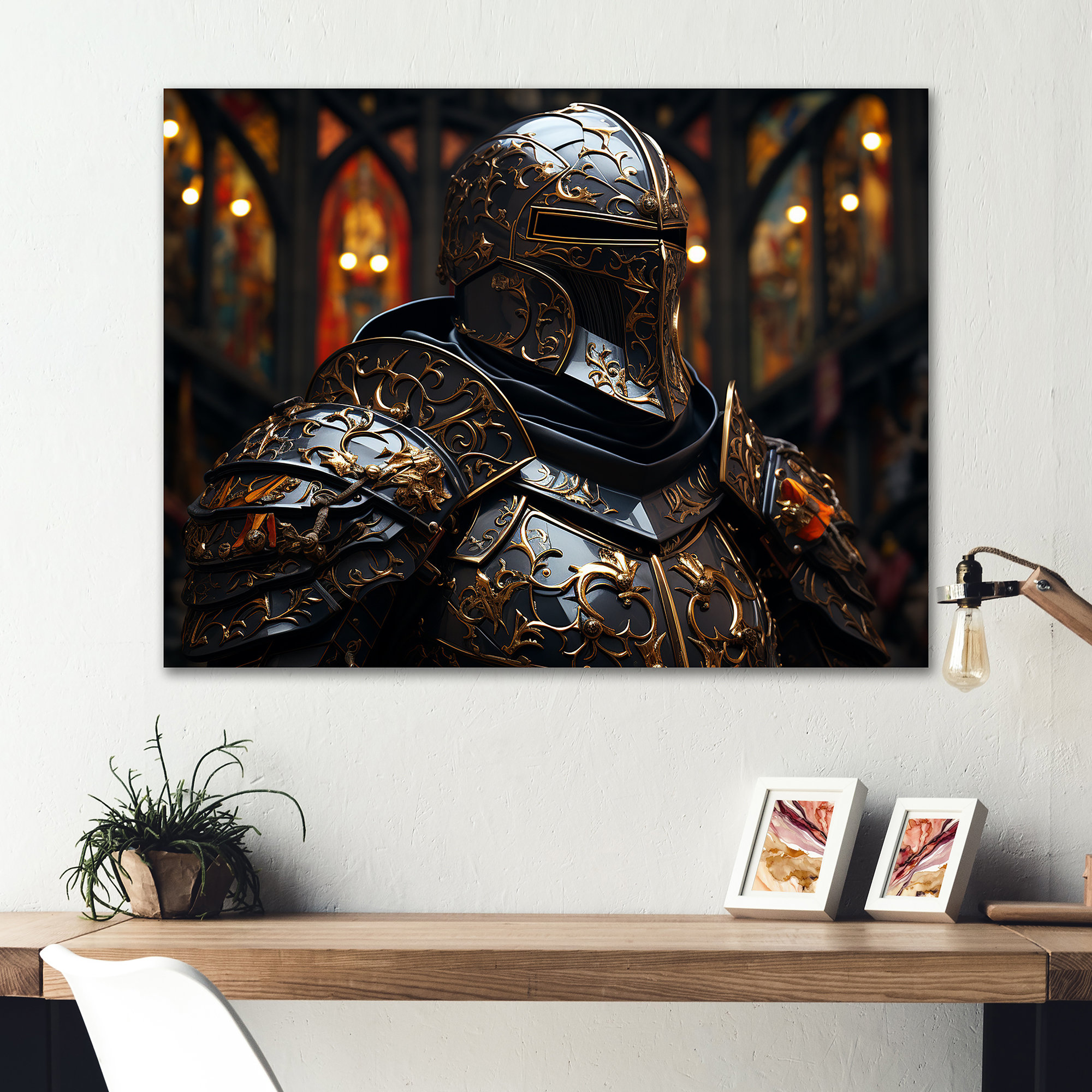 Winston Porter Medieval Knights II - Military Metal Wall Art MT131972 ...