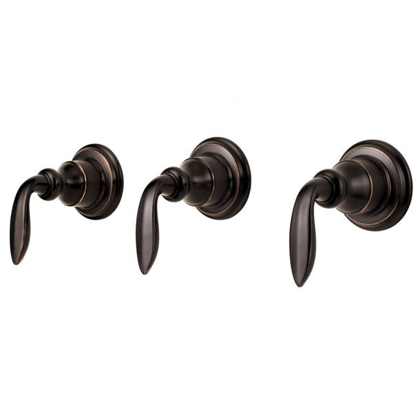 Pfister Replacement Handle for Three-Lever Handle Tub and Shower Faucet ...
