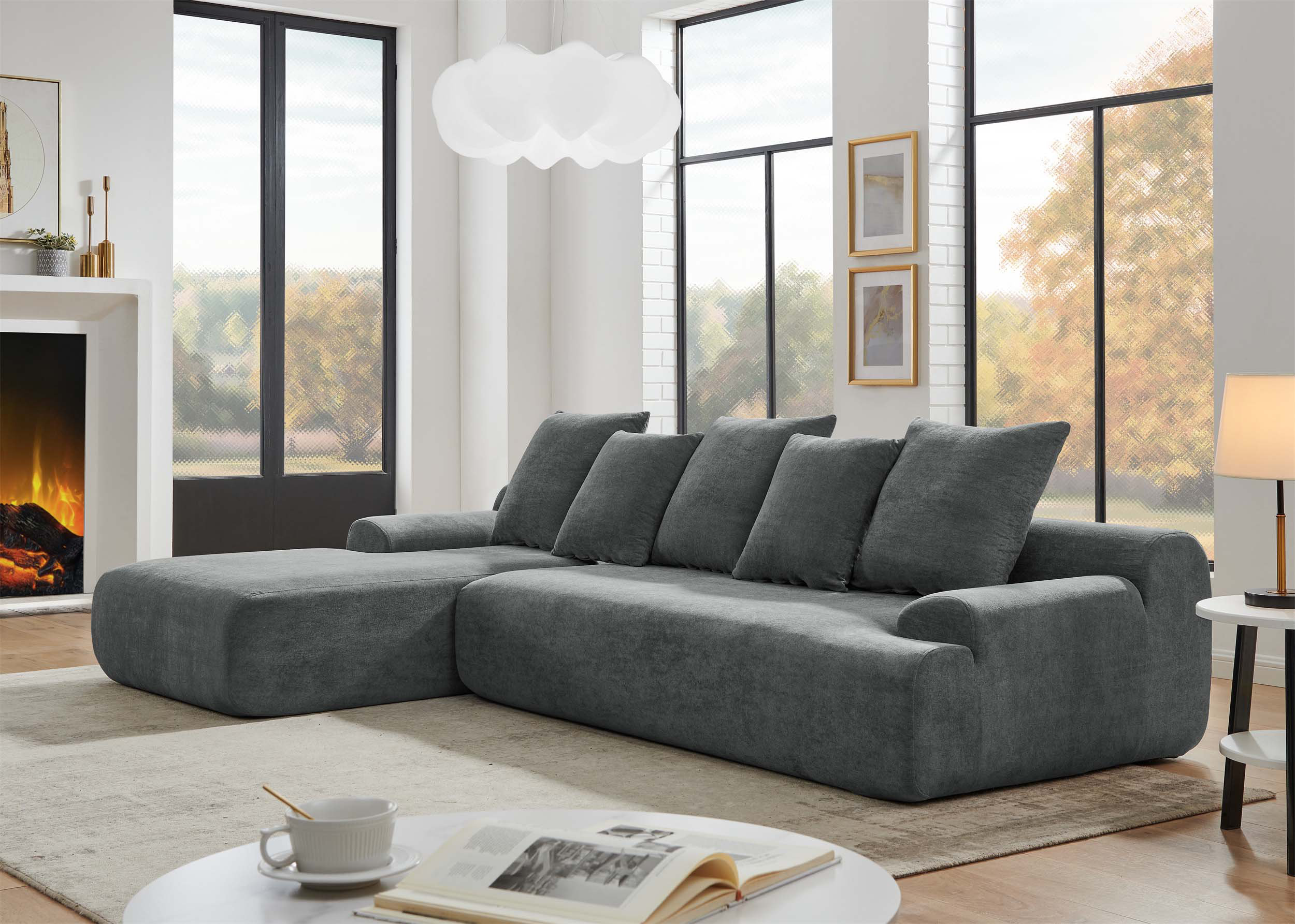 Latitude Run® Highly Adaptable Modular Compressed Sofa for Diverse Spaces, Offering Unmatched ...