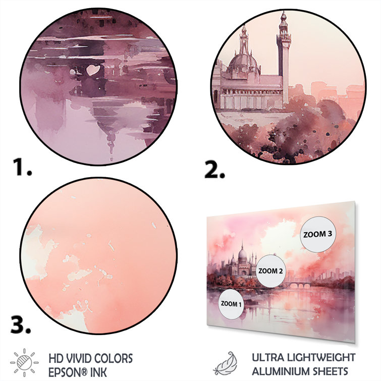 Red Barrel Studio® Medieval Majesty - Castles Metal Wall Art Living ...