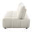 Hokku Designs Loanna Beige Linen Modular Sectional With Chaise And ...