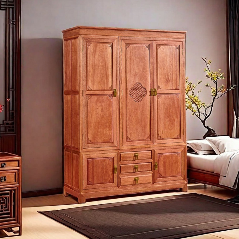 Parttlion Chinese style luxury exquisite wardrobe | Wayfair