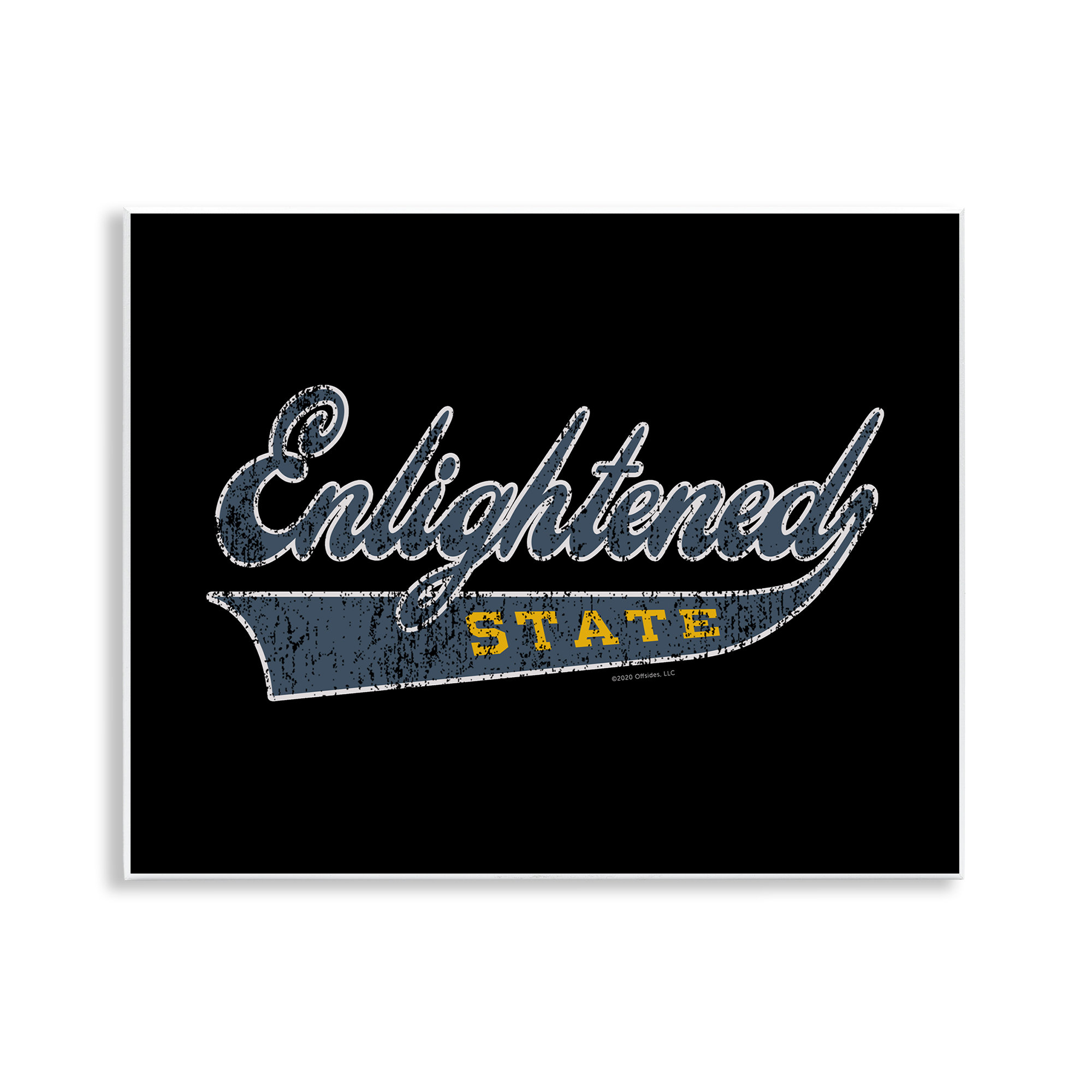 Ophelia & Co. Enlightened State Varsity Wall Plaque Art by Higher ...