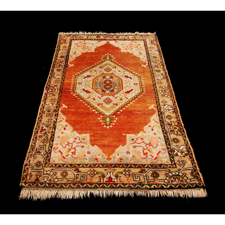 Latitude Vive 200 X 110 Orange/Brown Area Rug | Wayfair.co.uk