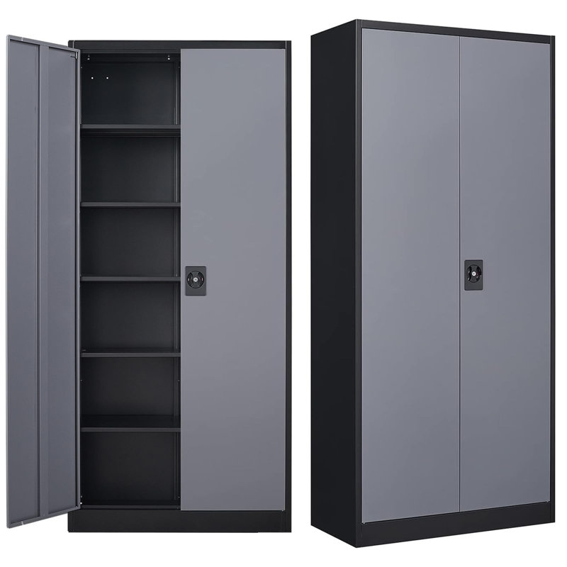 WFX Utility™ Steel Single Storage Cabinet (71.97" H x 35.43" W x 17.72 ...