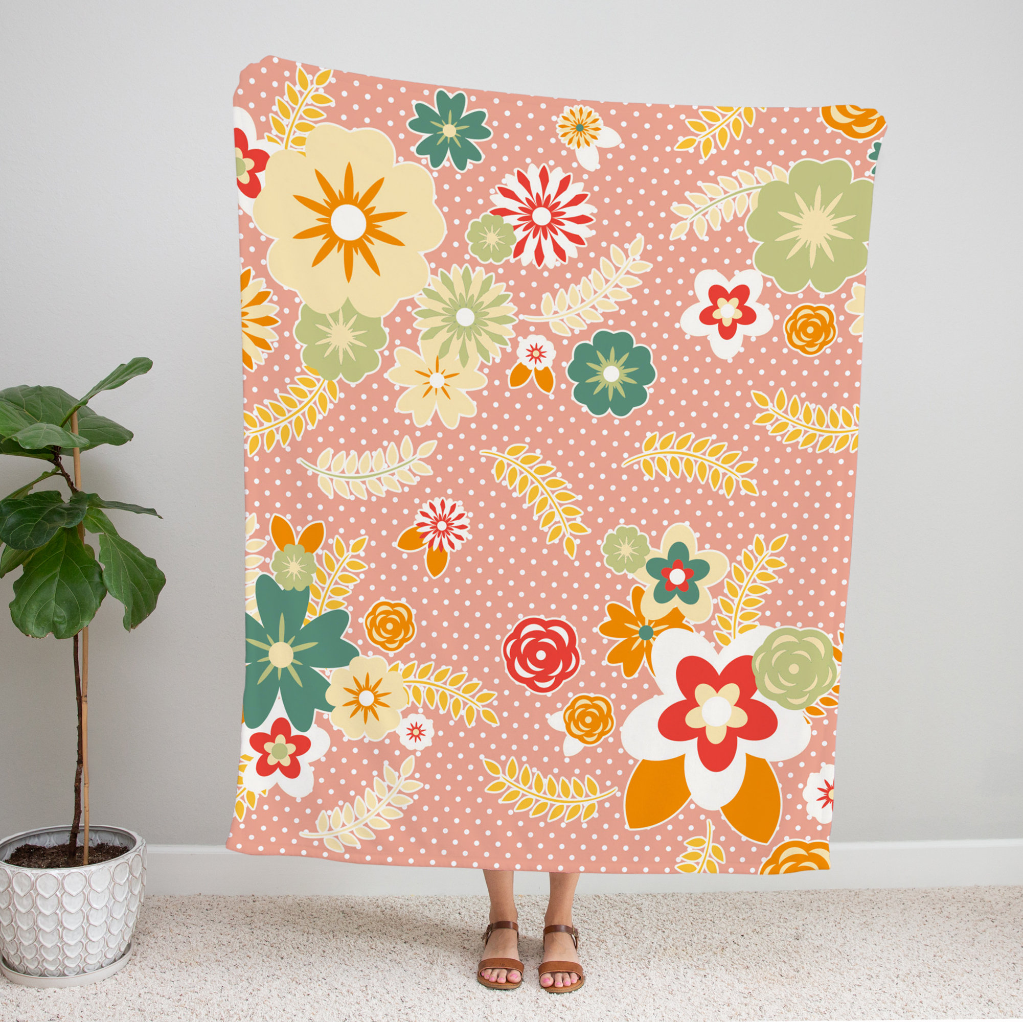 Folk N Funky Platte Throw Blanket | Wayfair