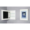 Fox Hollow Furnishings 13" W x 16" H Recessed Framed Medicine Cabinet ...