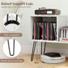 Latitude Run Record Player Stand With Charging Station, Turntable Stand ...