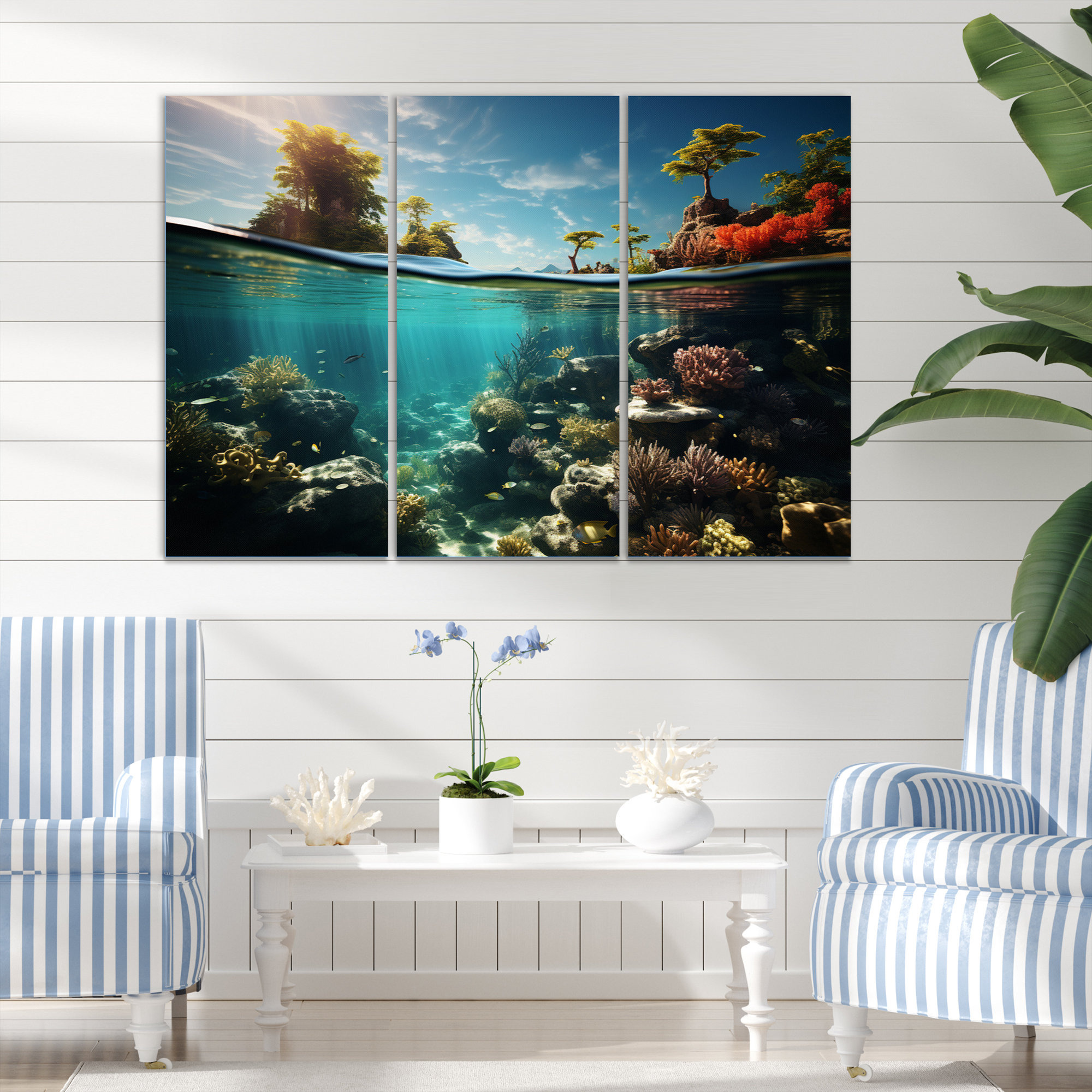 Highland Dunes Beach Jewel Of The Ocean II - Nautical & Beach Canvas ...
