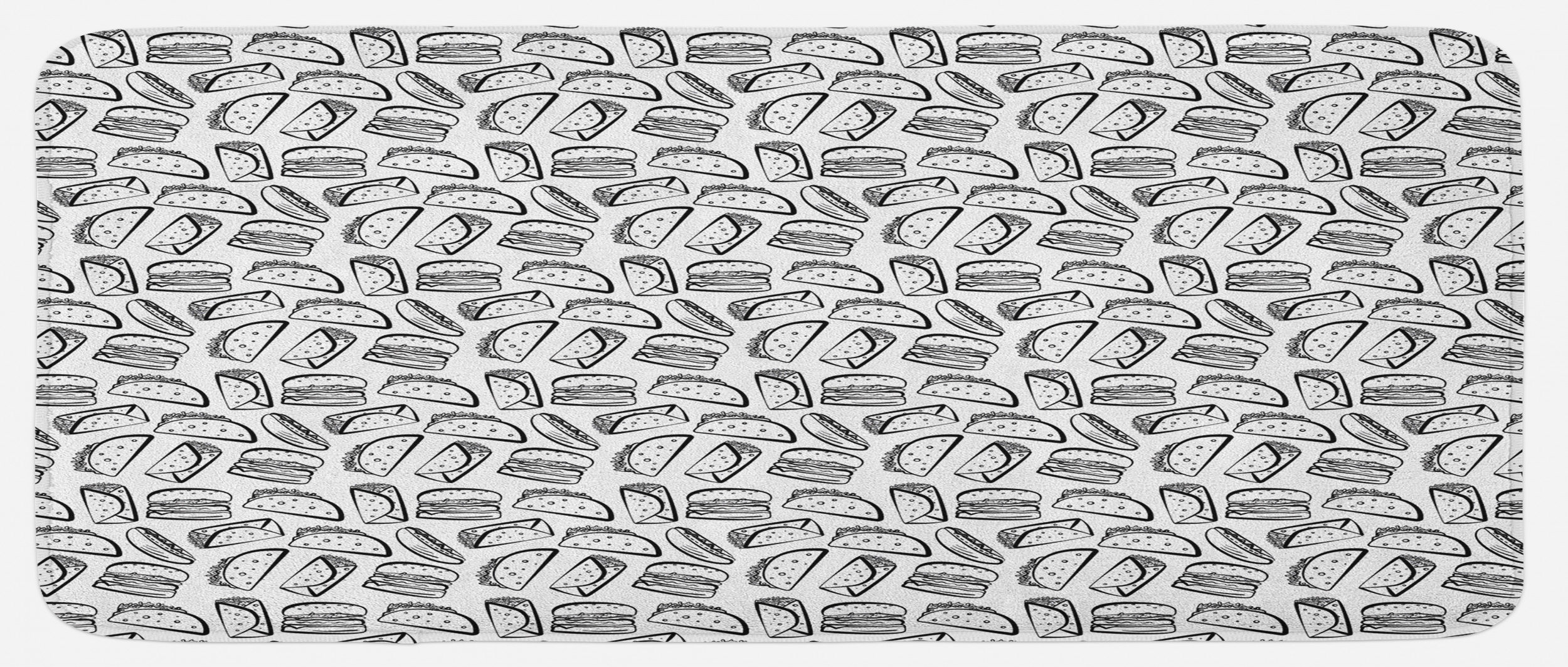 East Urban Home Taco Kitchen Mat | Wayfair