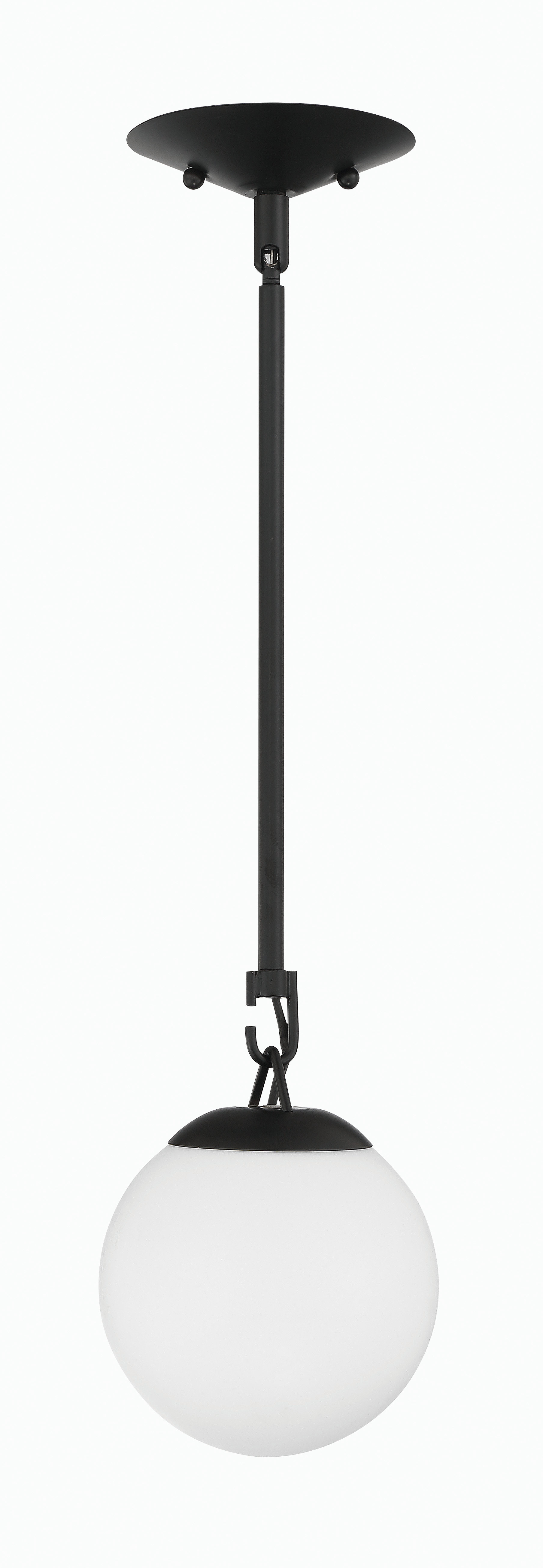 George Oliver Ison 1 - Light Single Globe Pendant | Wayfair