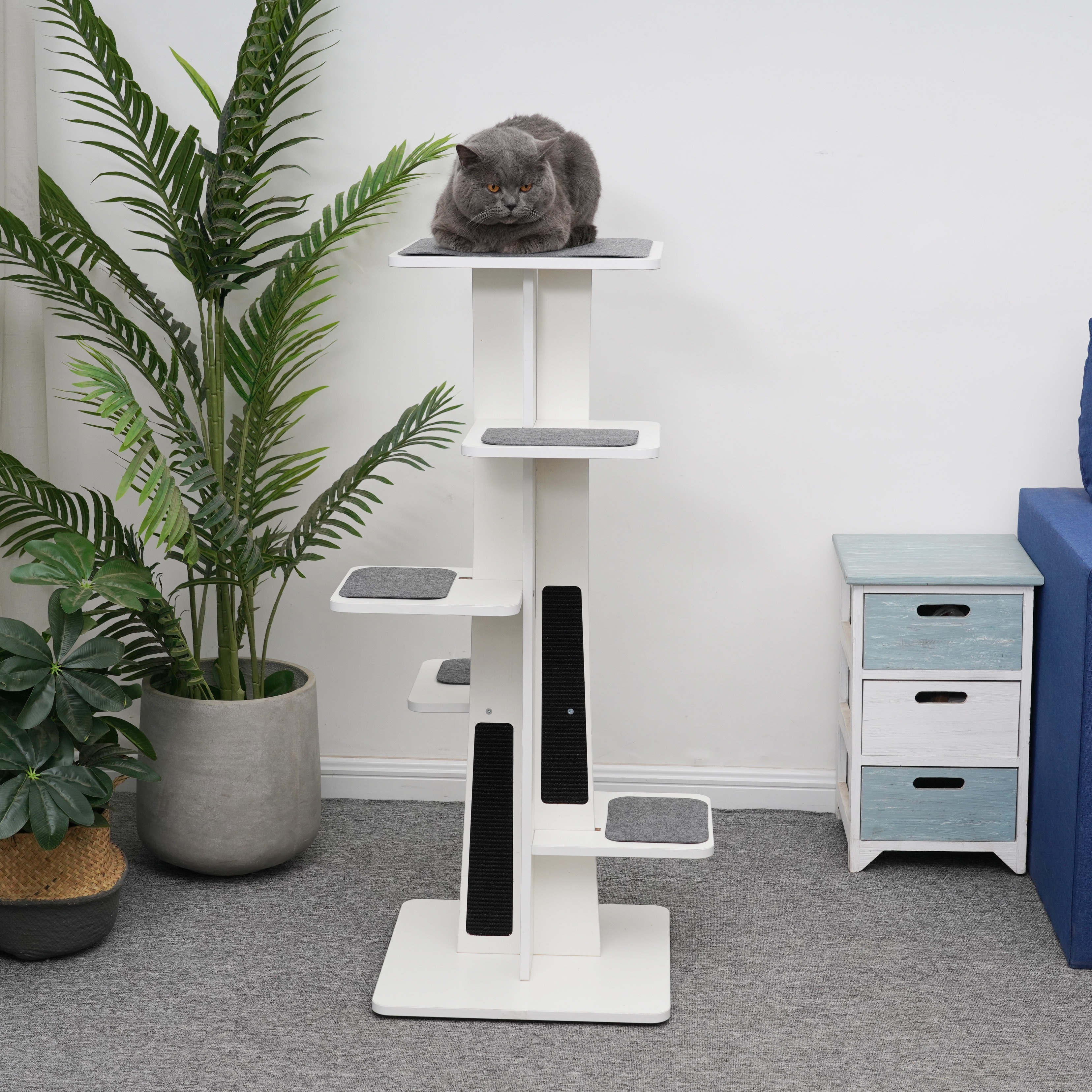 PetPals 45" Tower Cat Tree | Wayfair