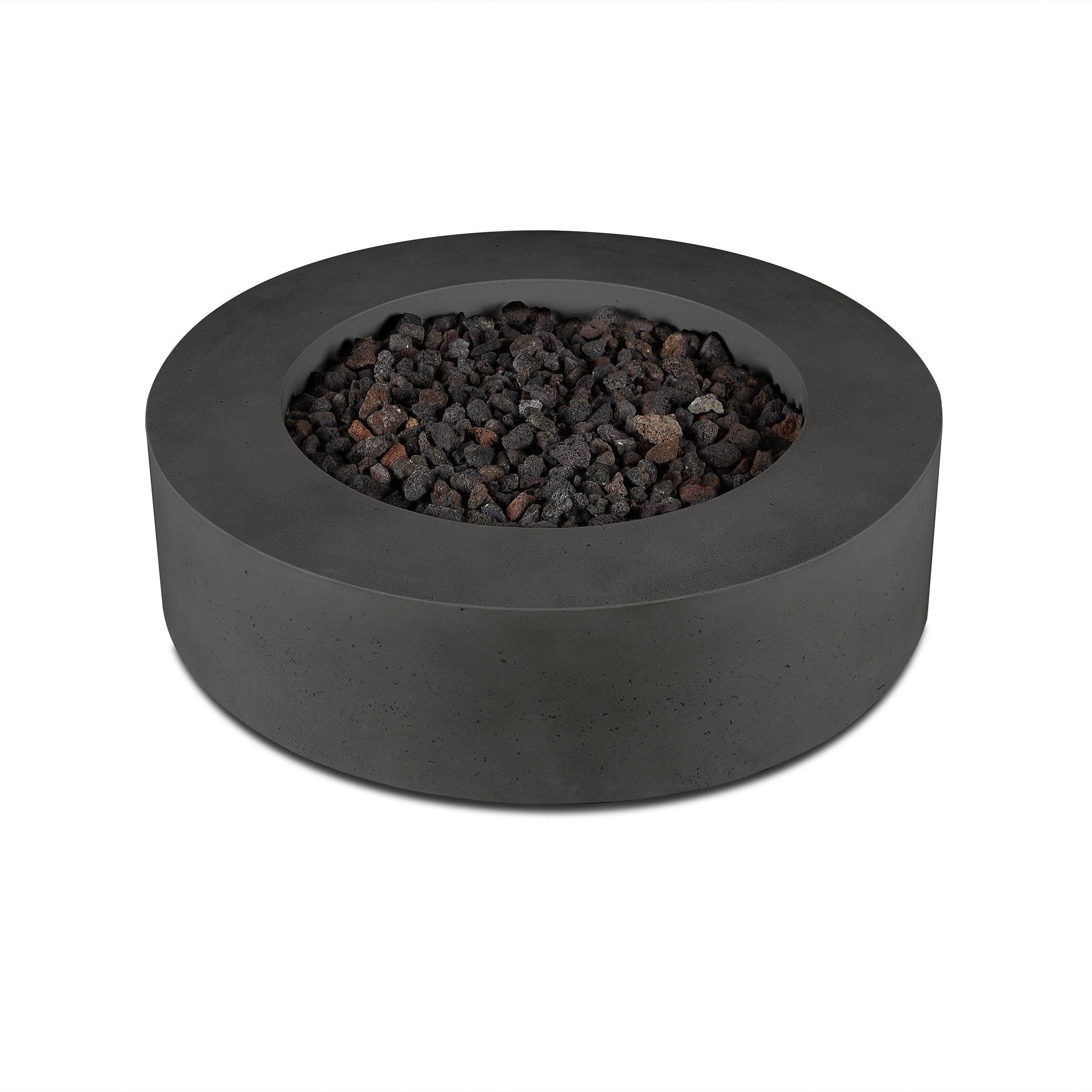 Jensen Co La Valle Concrete Propane Fire pit Table & Reviews | Perigold