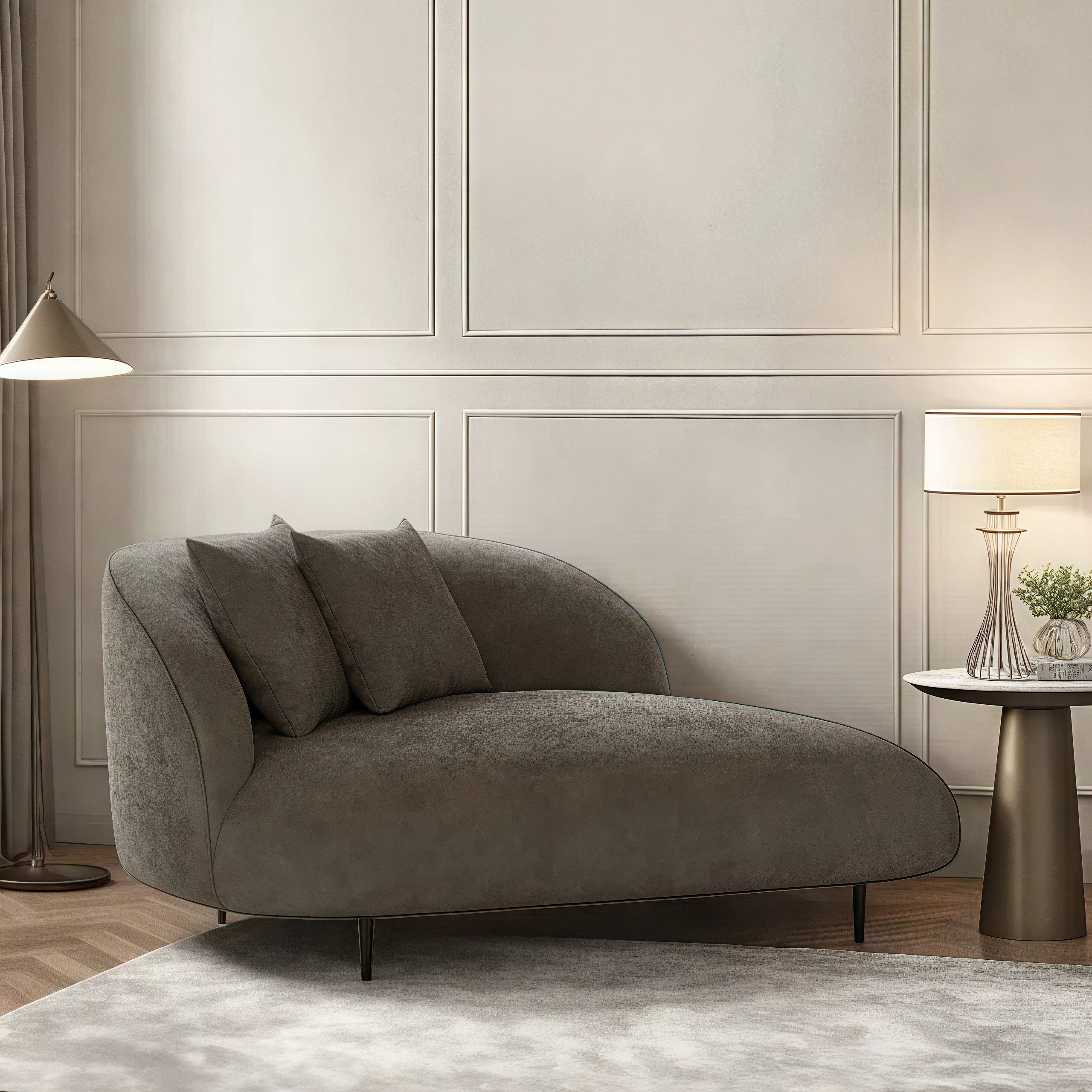 Elegant Home Furnishings.s Creative beautiful fashion lazy home chaise ...