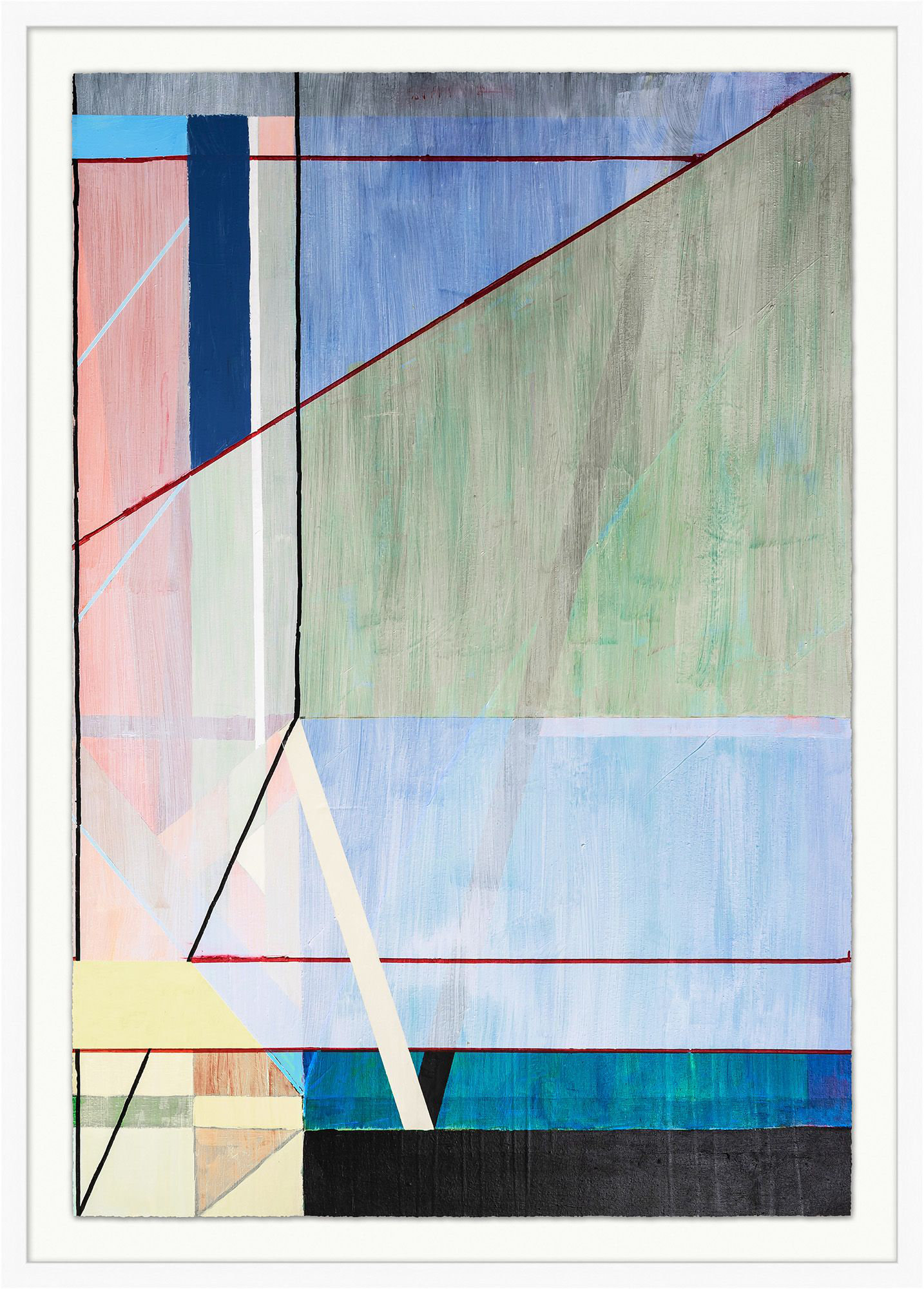 Wendover Art Group Pastel Grid 2 - Wayfair Canada