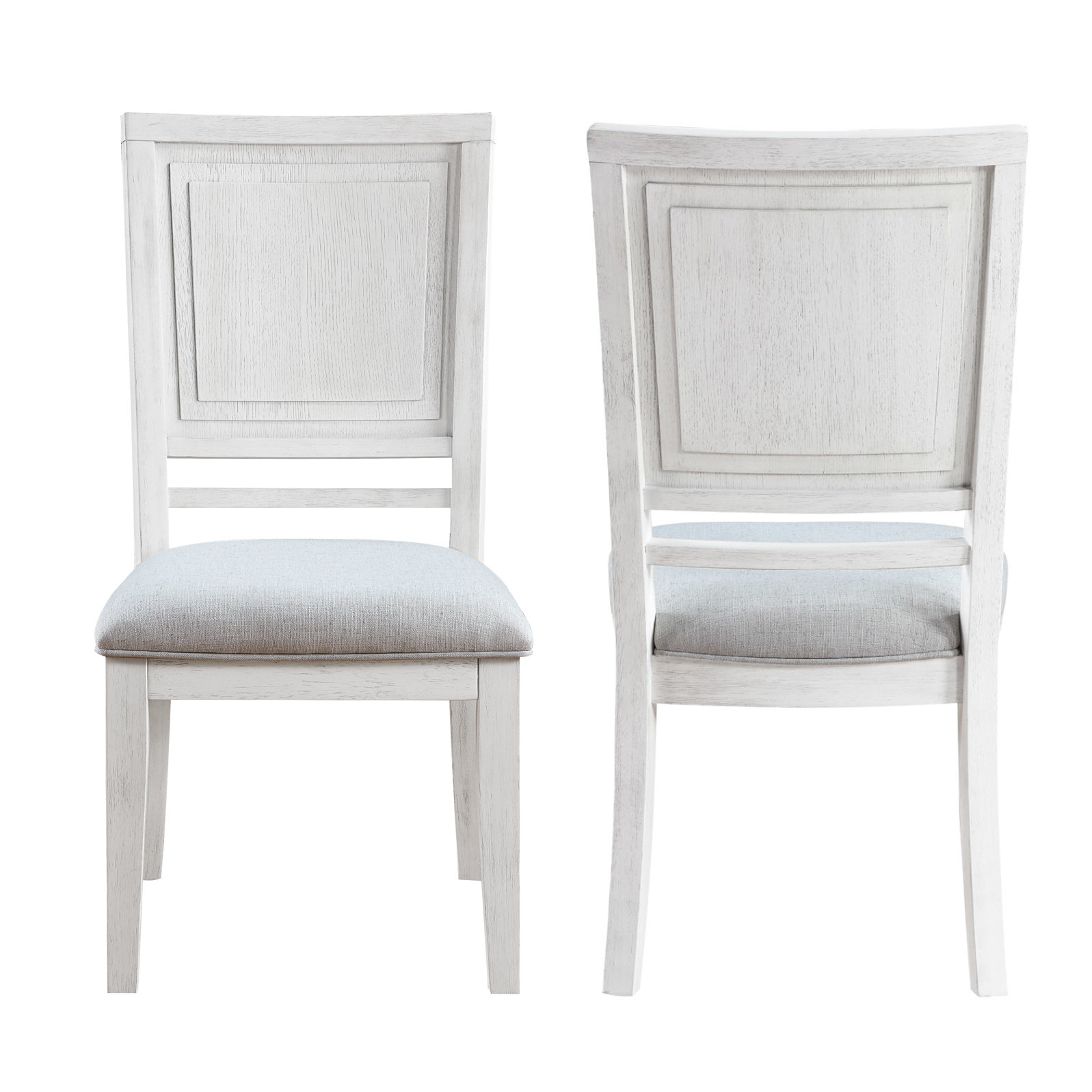 Wildon Home® Nattalie Upholstered Back Side Chair in Gray | Wayfair