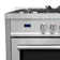 Cosmo 36 in. Nebula Collection 3.8 cu. ft. Gas Range, 5 Burners, Rapid ...