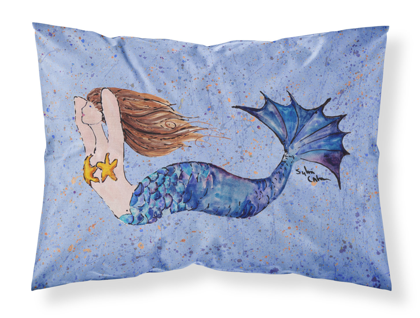 Caroline's Treasures Mermaid Pillowcase | Wayfair