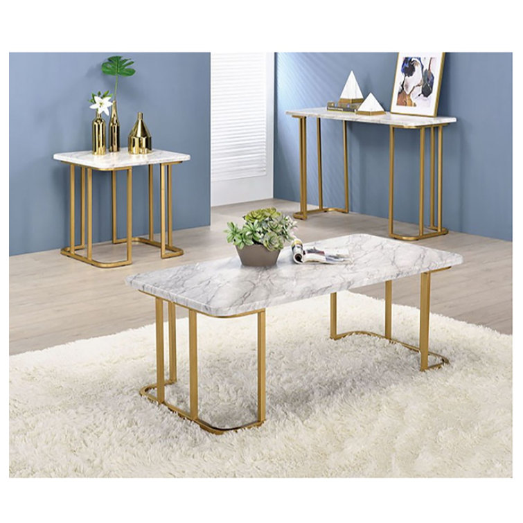 AndrewHomeStudio Jerome 3 - Piece Living Room Table Set | Wayfair