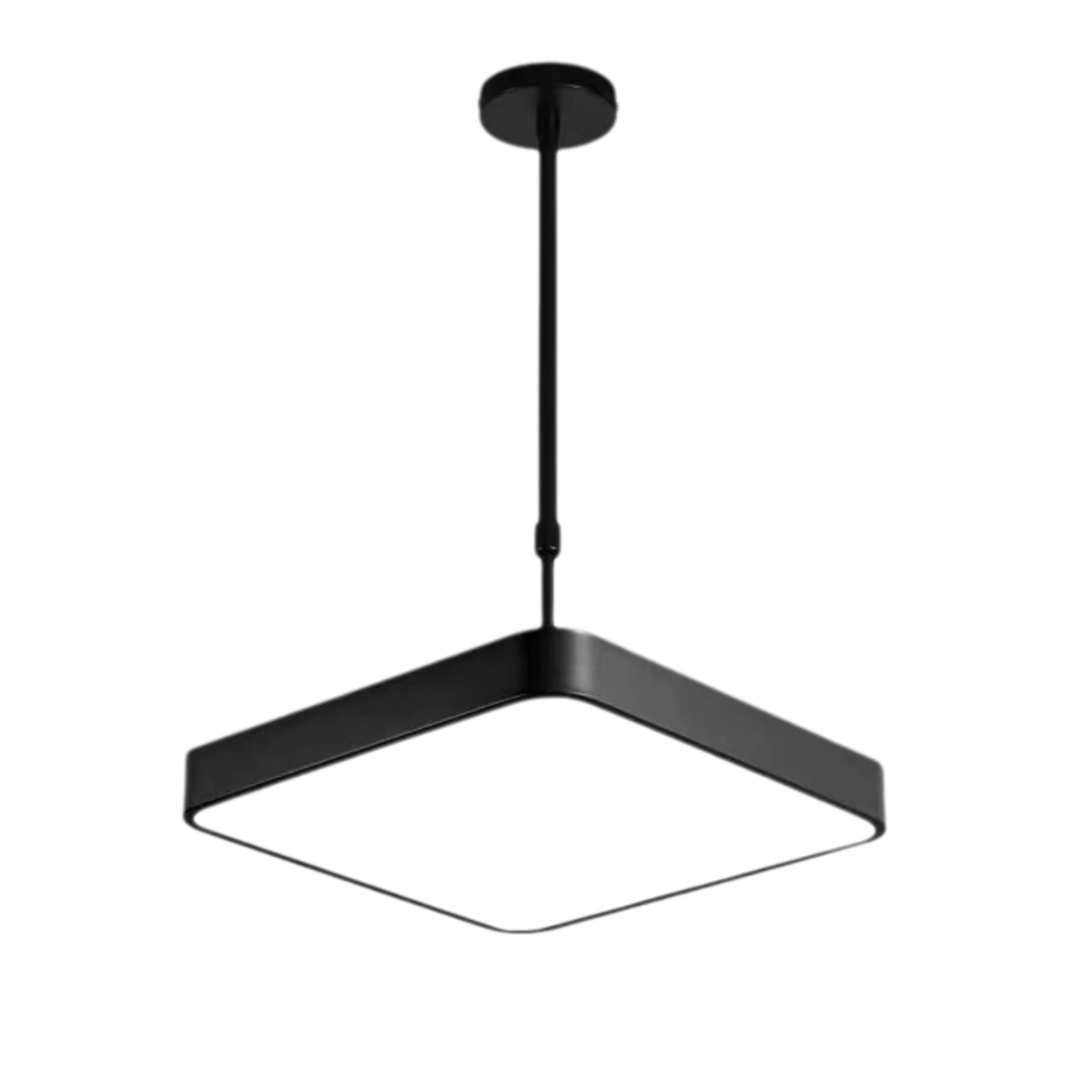 Wrought Studio Led Slant Top Square Chandelier Dining Room Living Room ...