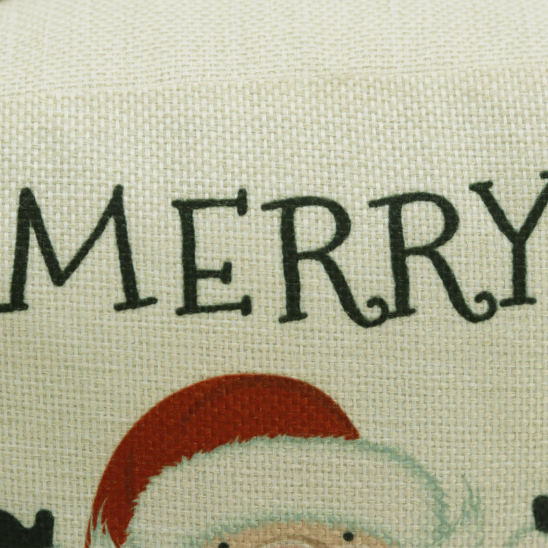 Parisloft Christmas Fabric Door Stop With Handle - Merry Christmas ...