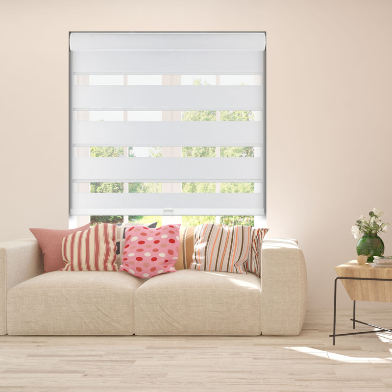 Arlo Blinds Cordless Room Darkening White Roller Shade | Wayfair