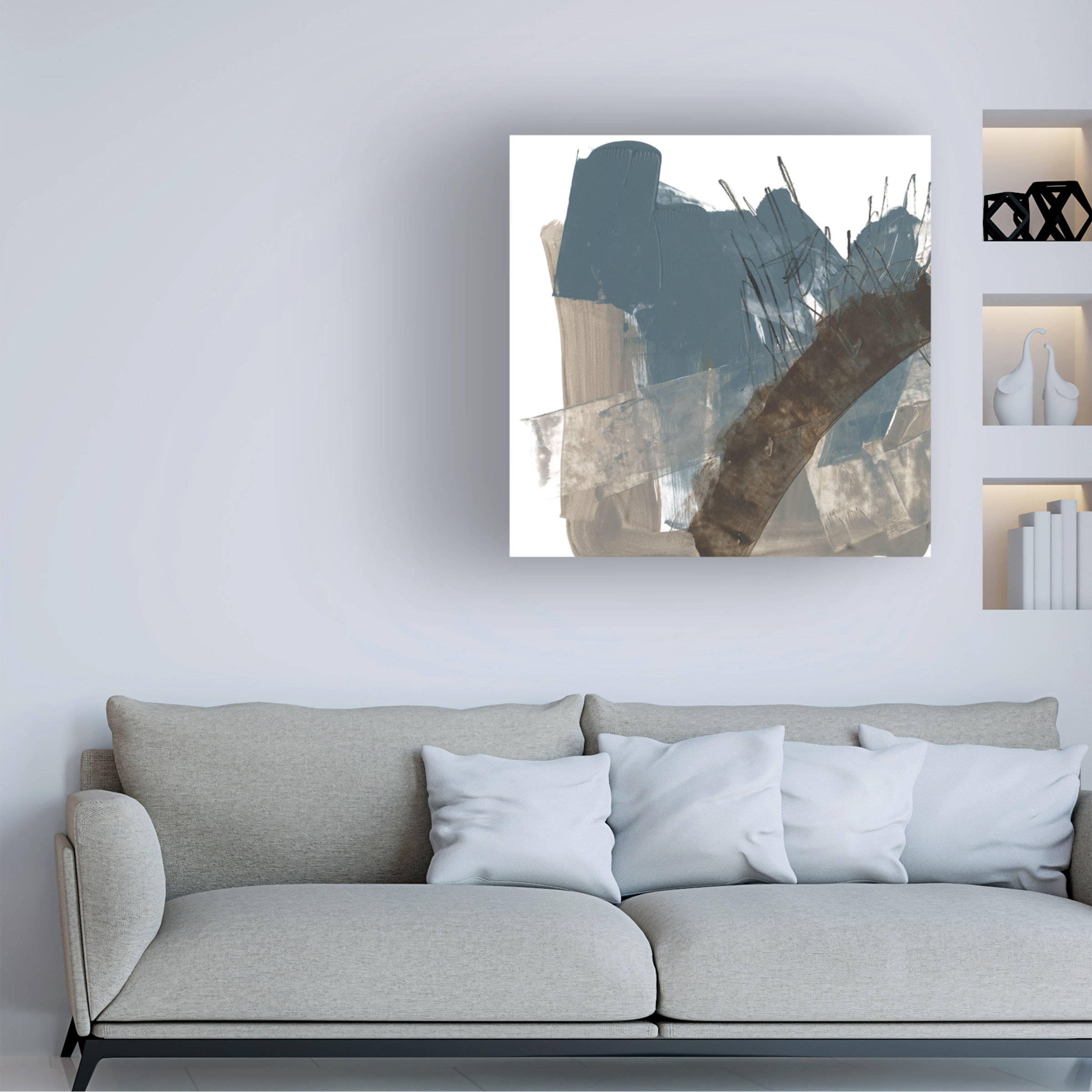 Orren Ellis " Neutral Arc I " by Jennifer Goldberger | Wayfair