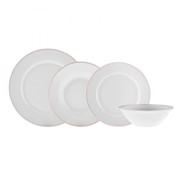 Karaca Ceramic Dinnerware - Set of 24 | Wayfair.co.uk