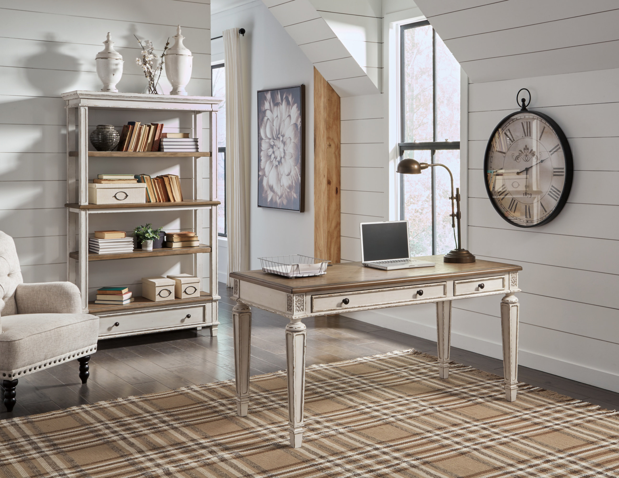 Laurel Foundry Modern Farmhouse® Braden Rectangular Writing Desk Office ...