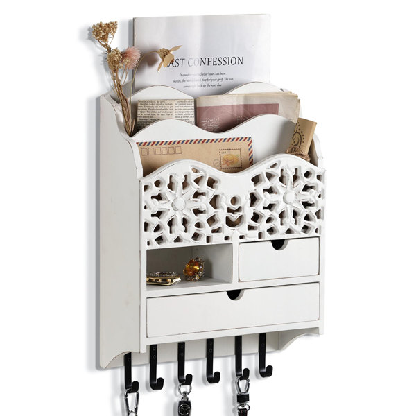 Mail & Key Wall Organizers with Mail Storage You'll Love | Wayfair