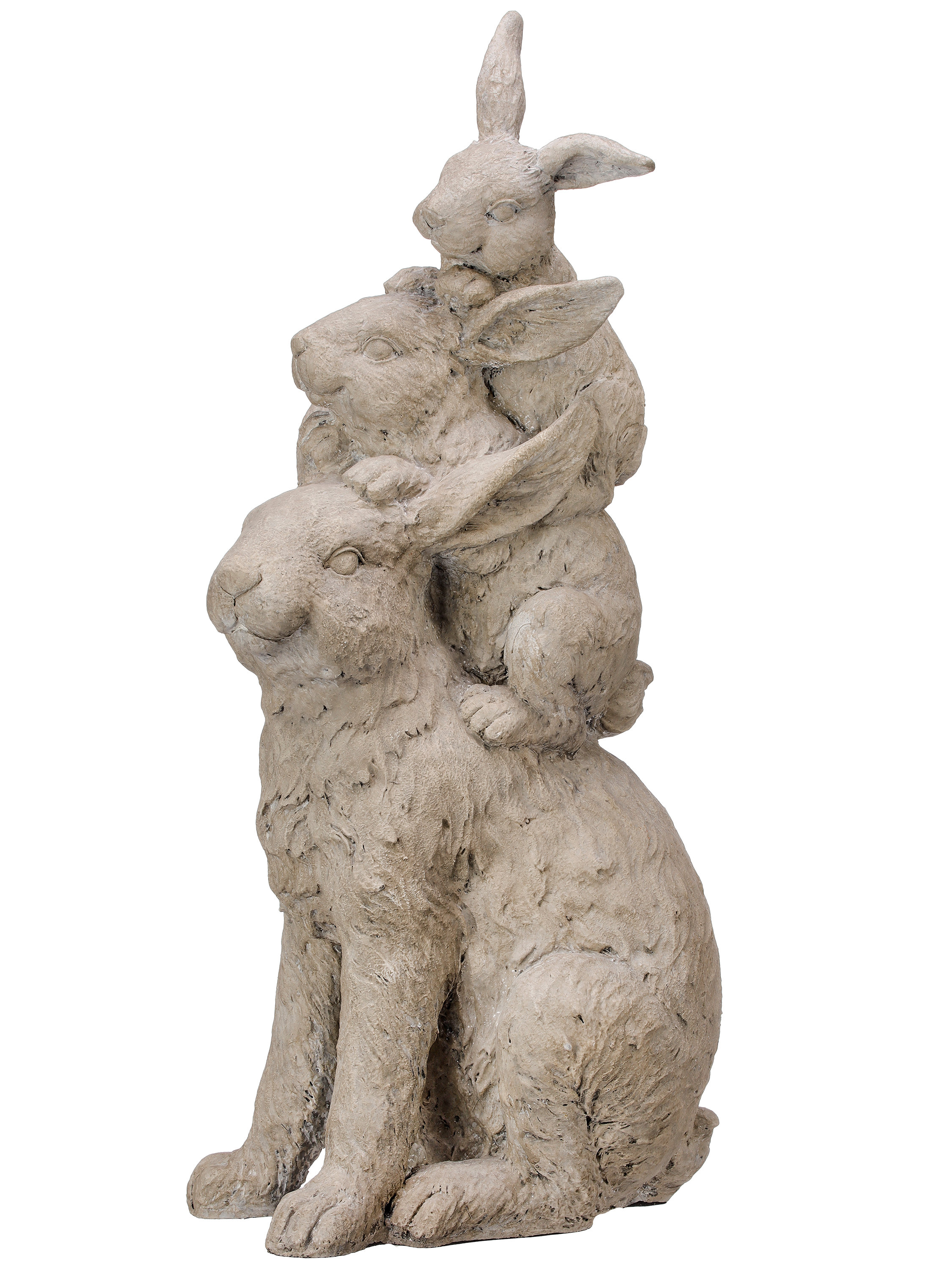 The Holiday Aisle® Resin Bunny Stack 17.25" - Wayfair Canada