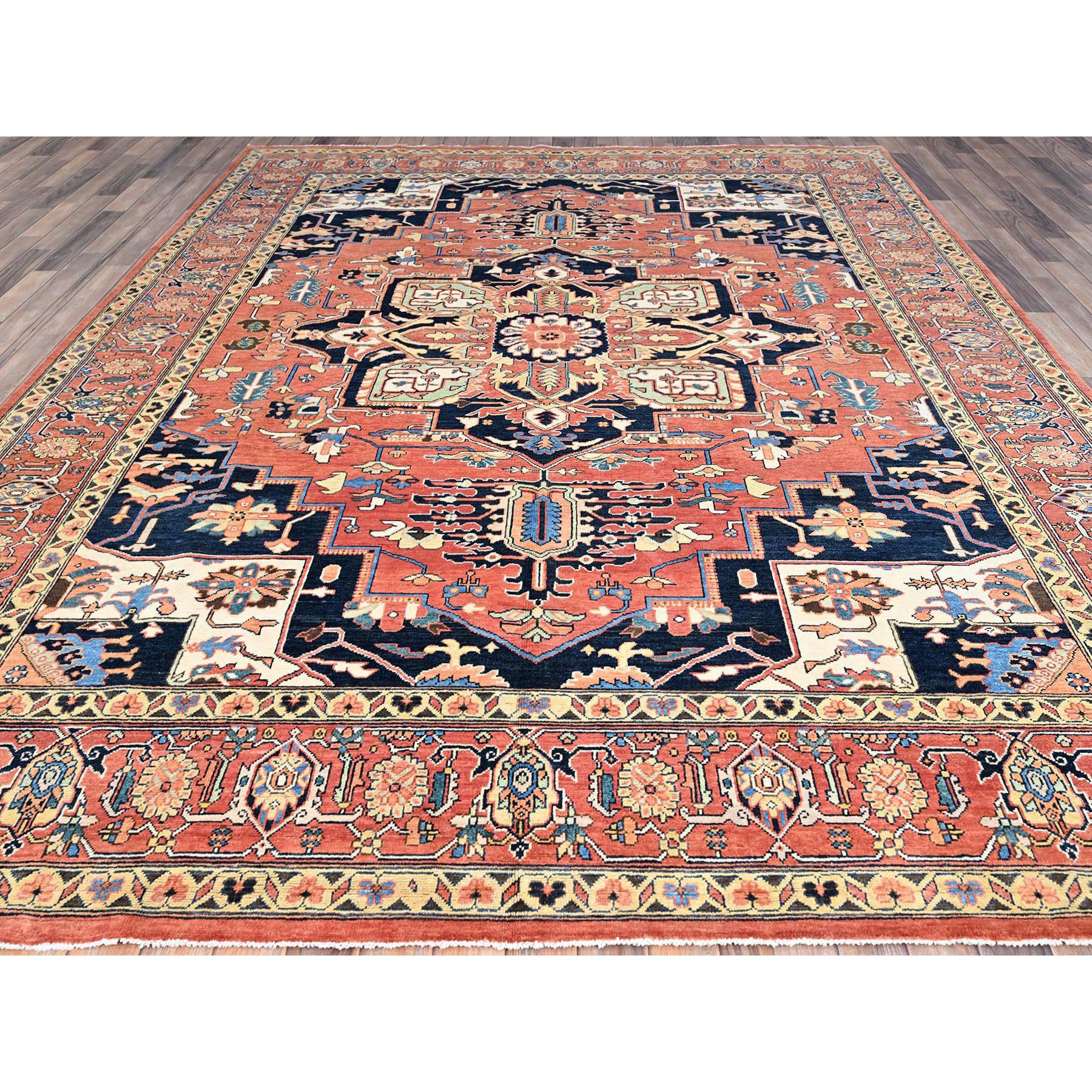Fleur De Lis Living Villeneuve One-of-a-Kind 9'1" X 12' Area Rug | Wayfair