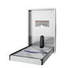 Foundations Vertical Recessed Stainless Steel Changing Station | Wayfair