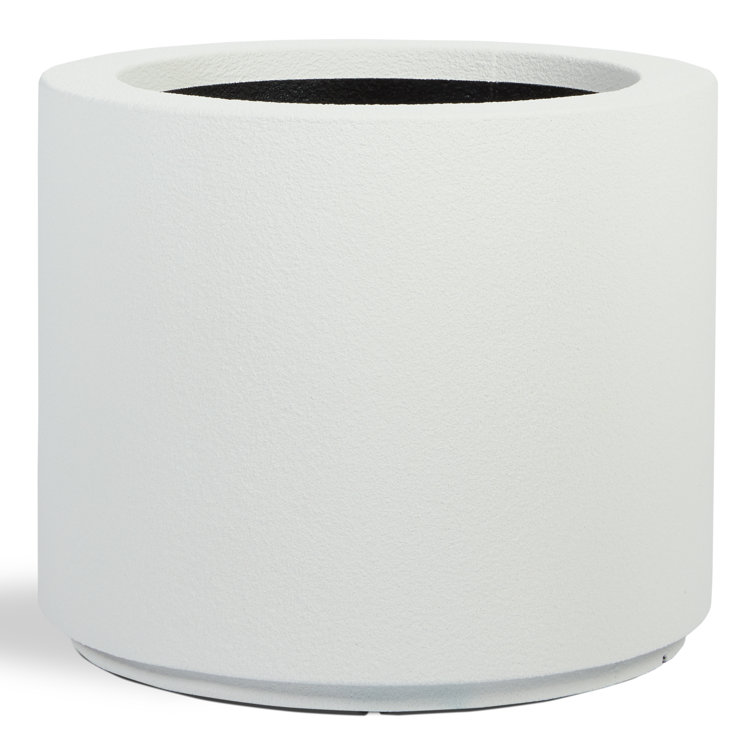 Gita Large Lightweight Outdoor 23" x 19" Round Planter Box & Reviews ...