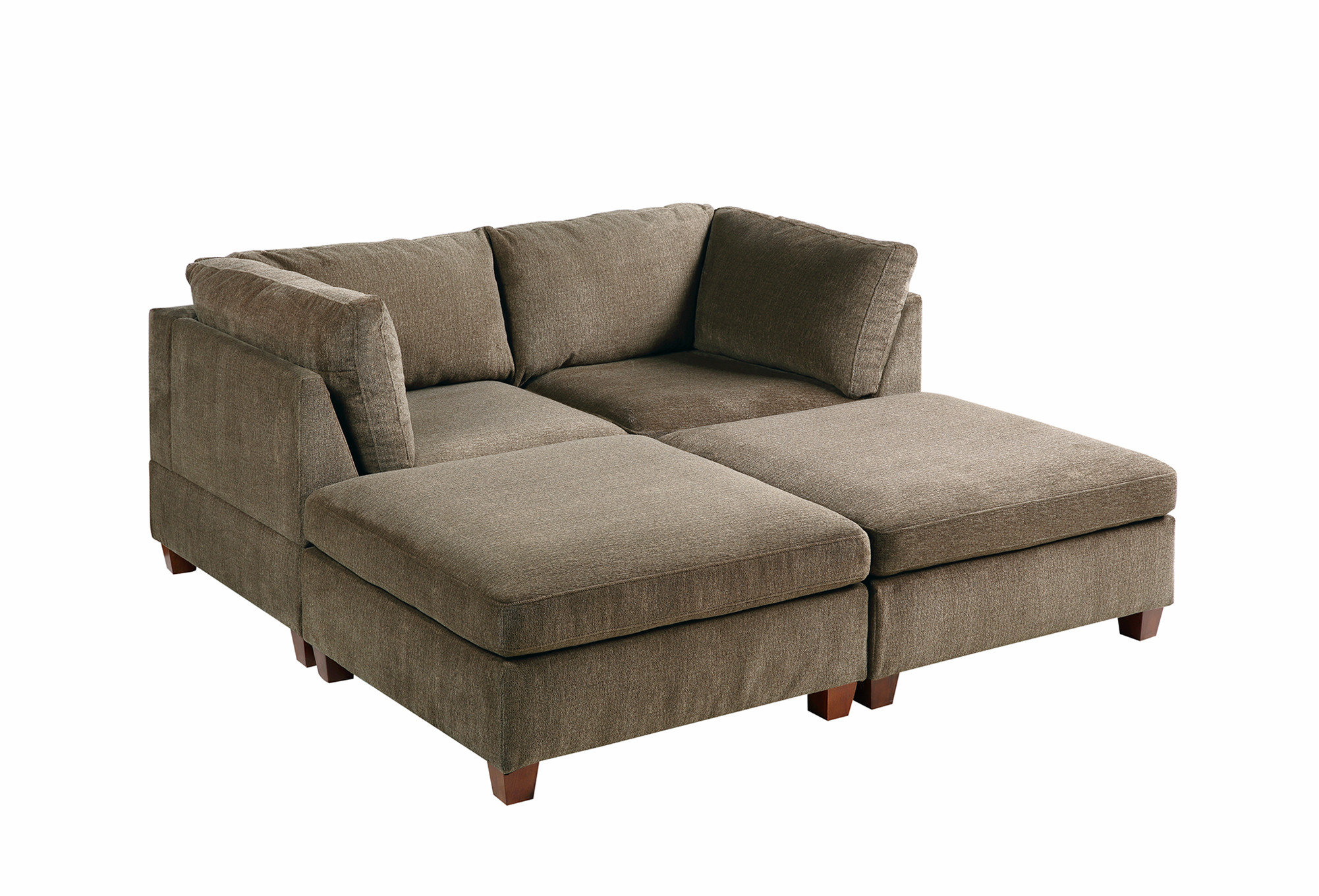 Latitude Run® Dayvonna 4 - Piece Upholstered Sectional | Wayfair
