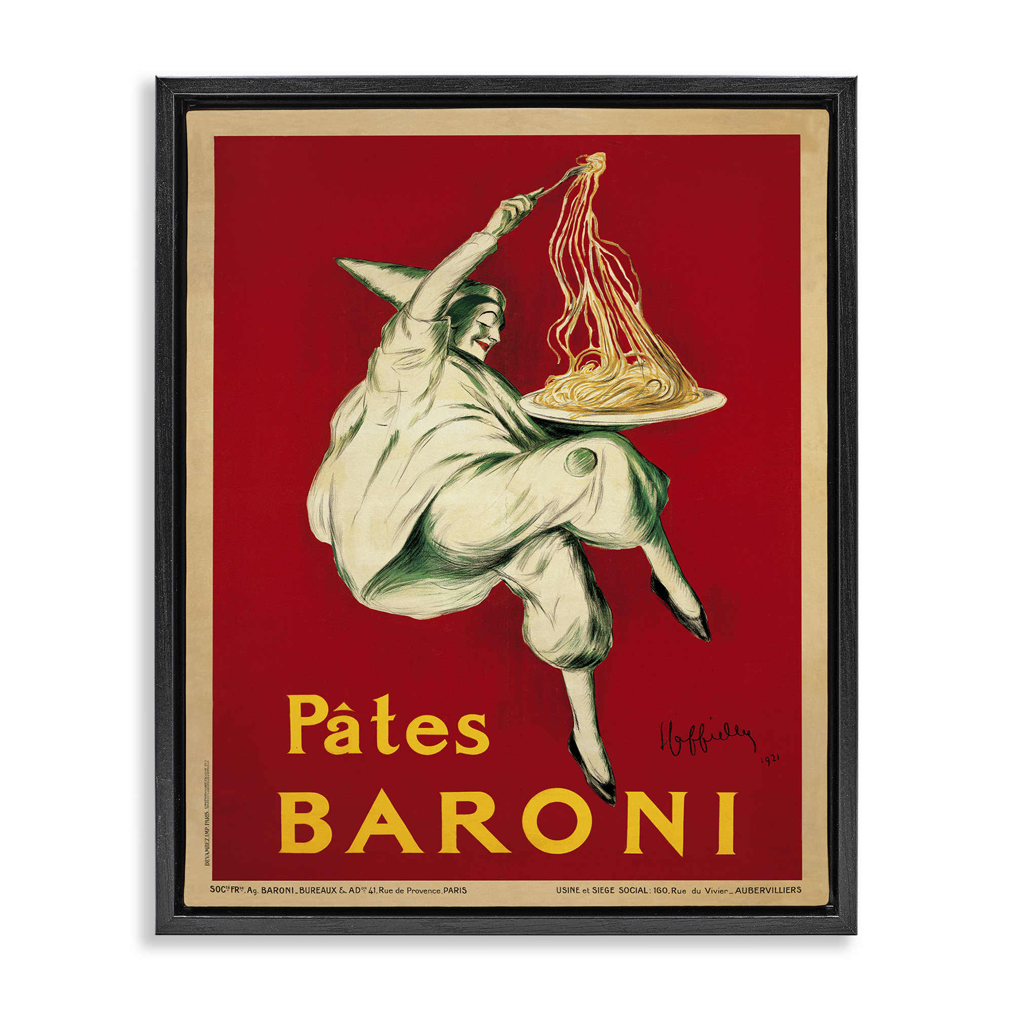 Red Barrel Studio® Pates Baroni Vintage Food Poster Framed Floater ...