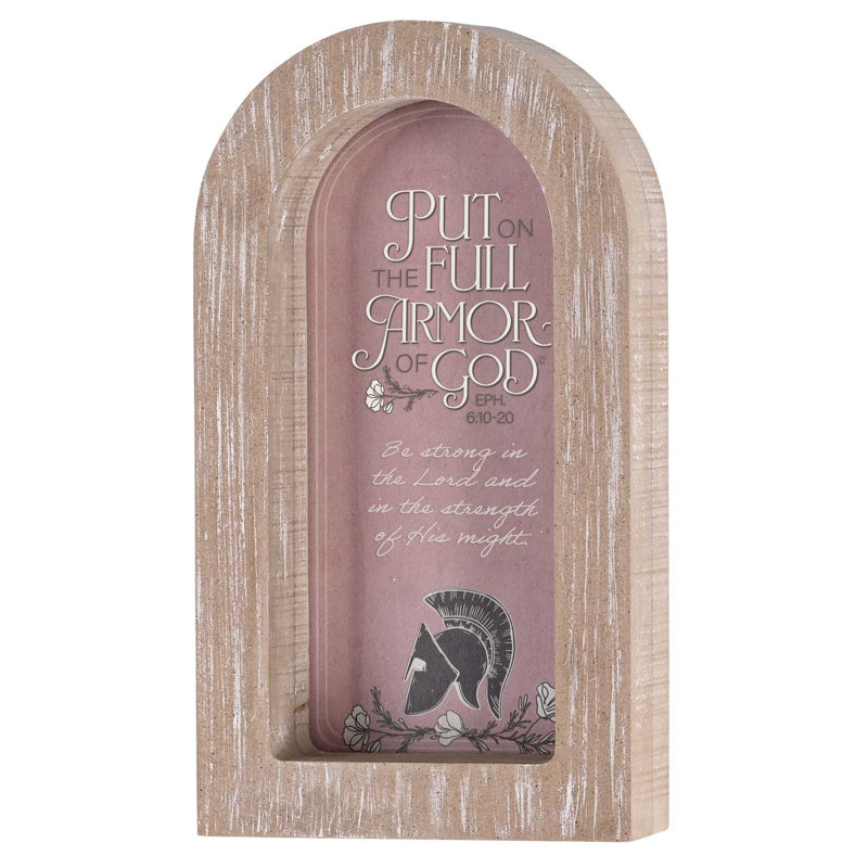 Trinx Framed Arch Full Armor Of God Women | Wayfair