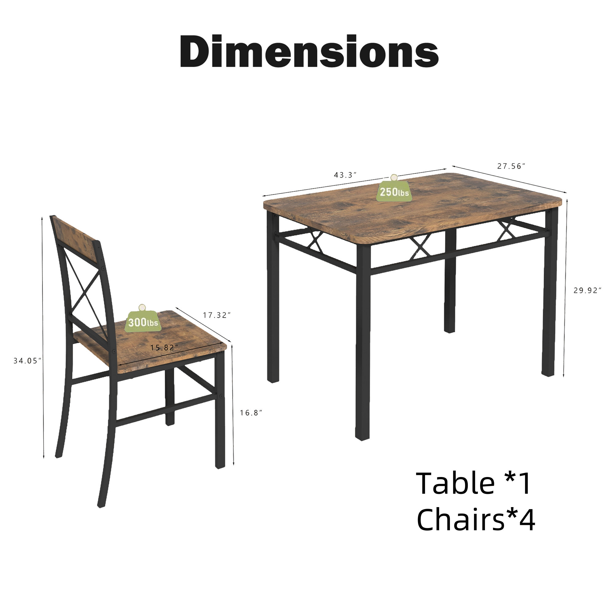17 Stories Dining Table Set | Wayfair