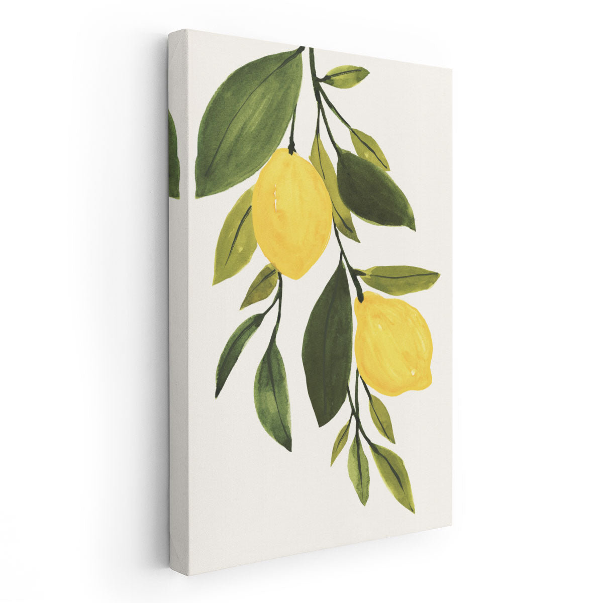 Lark Manor™ Lemon Branch II - Canvas Print Wall Art | Wayfair