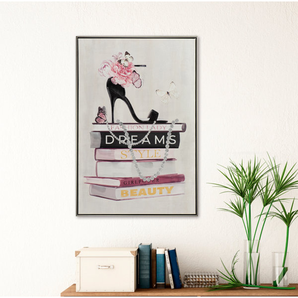 Fashion Books Walk Art | Wayfair.co.uk