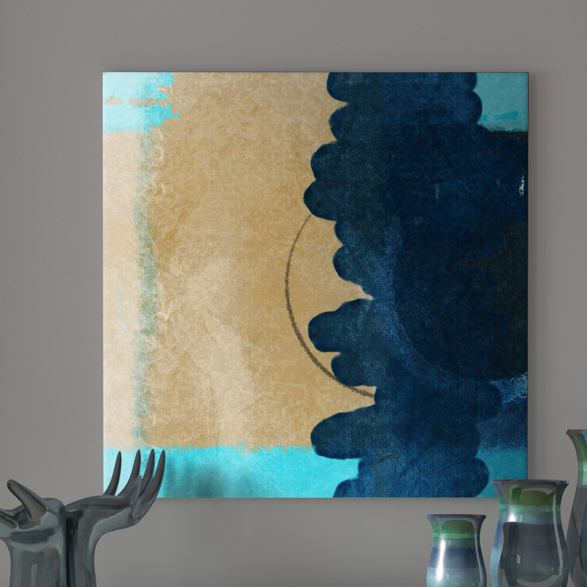 Wrought Studio™ Unquestionably Smashing - Wrapped Canvas Painting Print ...